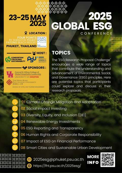 2025 Global ESG Conference - Consortium for Global Sustainability (CGS)